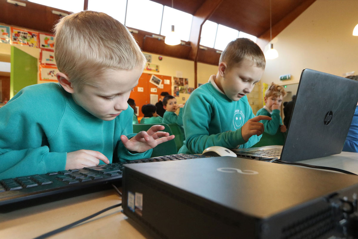 Evolution Funding Supports Local School with Computer Donation ...